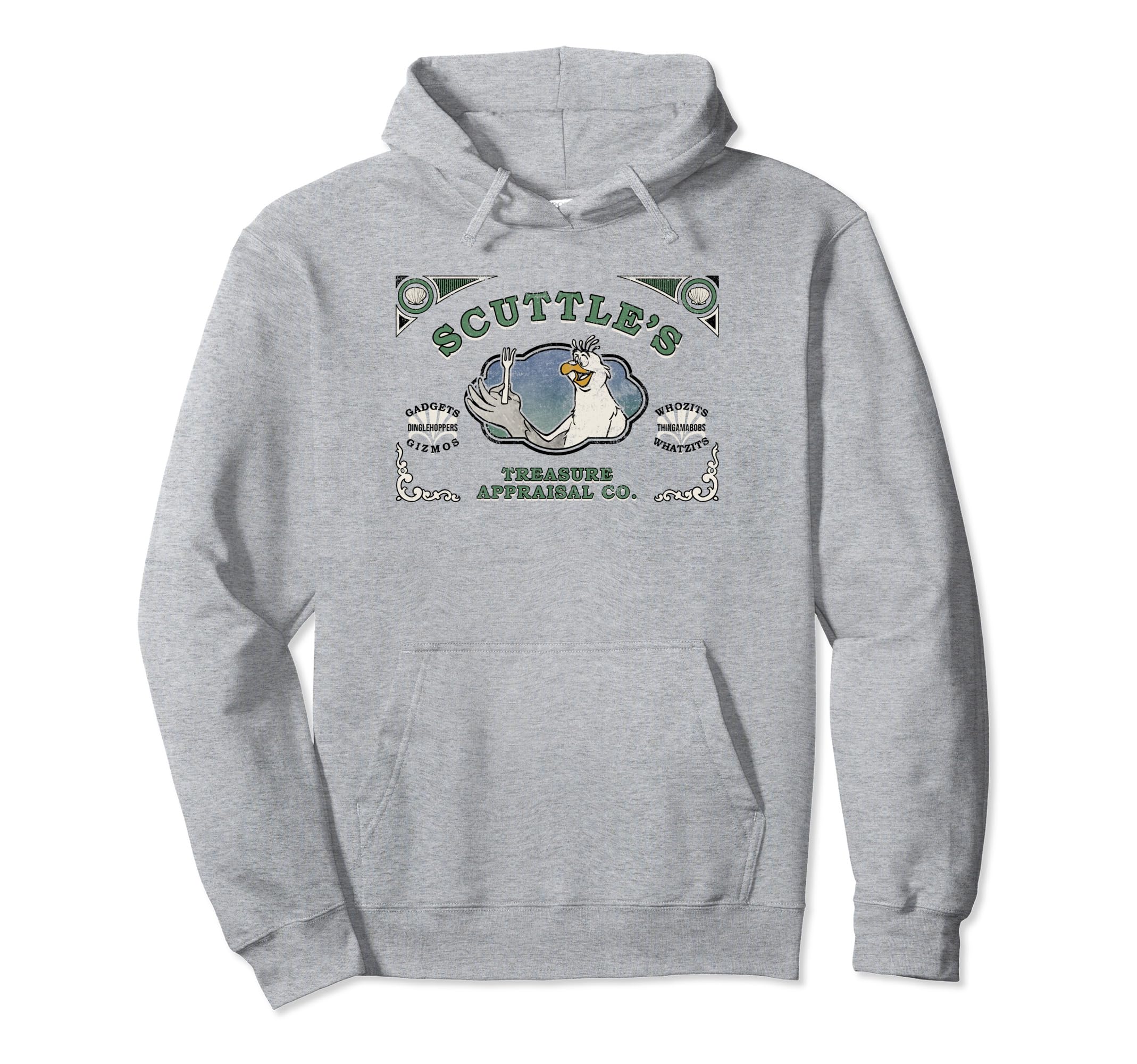 Disney The Little Mermaid Scuttle's Treasure Appraisal Co. Pullover Hoodie