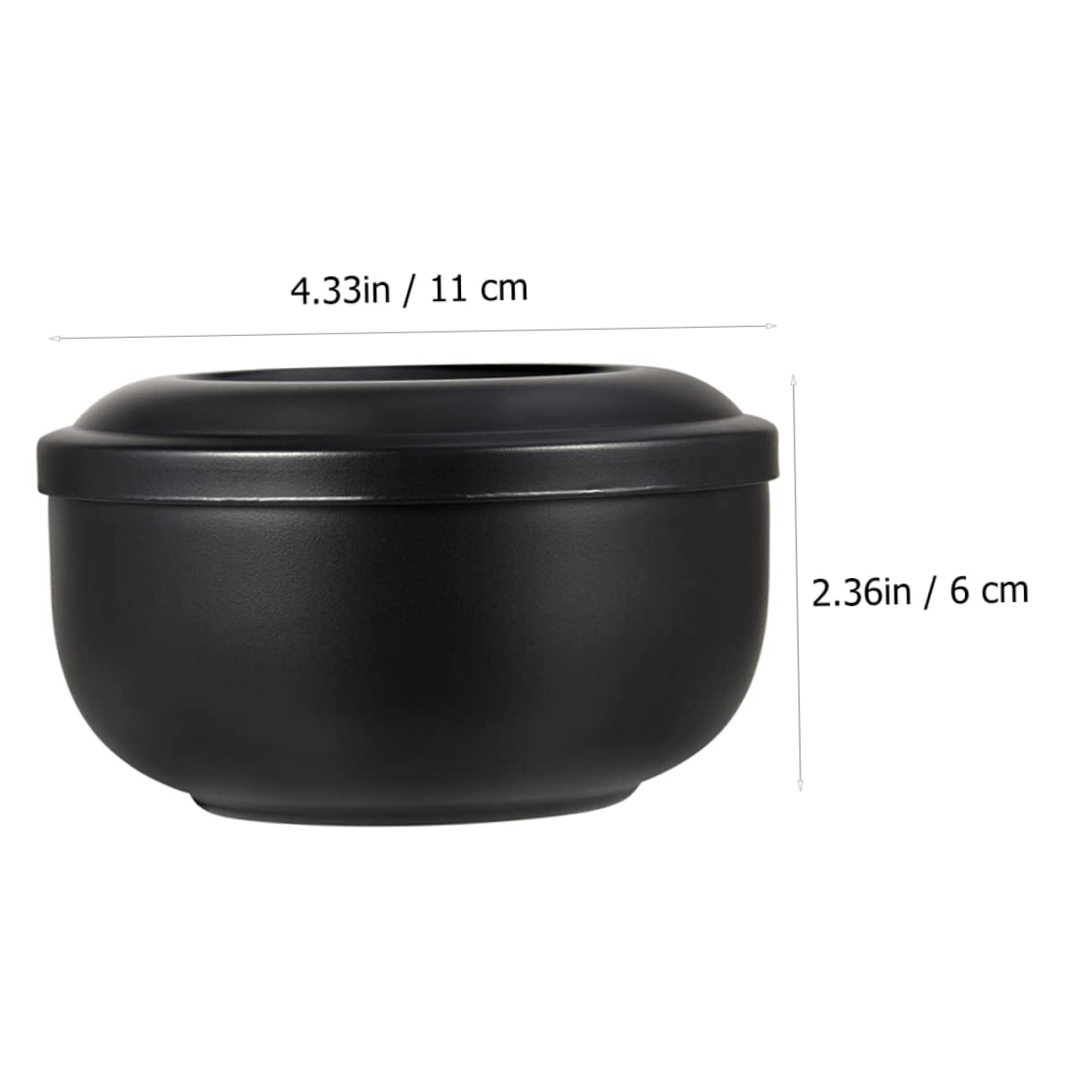 Containers with Lids 1pc Shaving Foam Bowl Hair Shaver for Men Travel Shaver Travel Container Shaving Mug Shaving Scuttle Mug Shaving Accessory Simple Shaving Bowl Soap Bowl Man