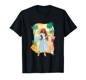 disney the little mermaid ariel & scuttle dry land t-shirt