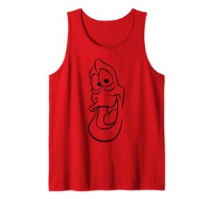 disney the little mermaid sebastian big face tank top