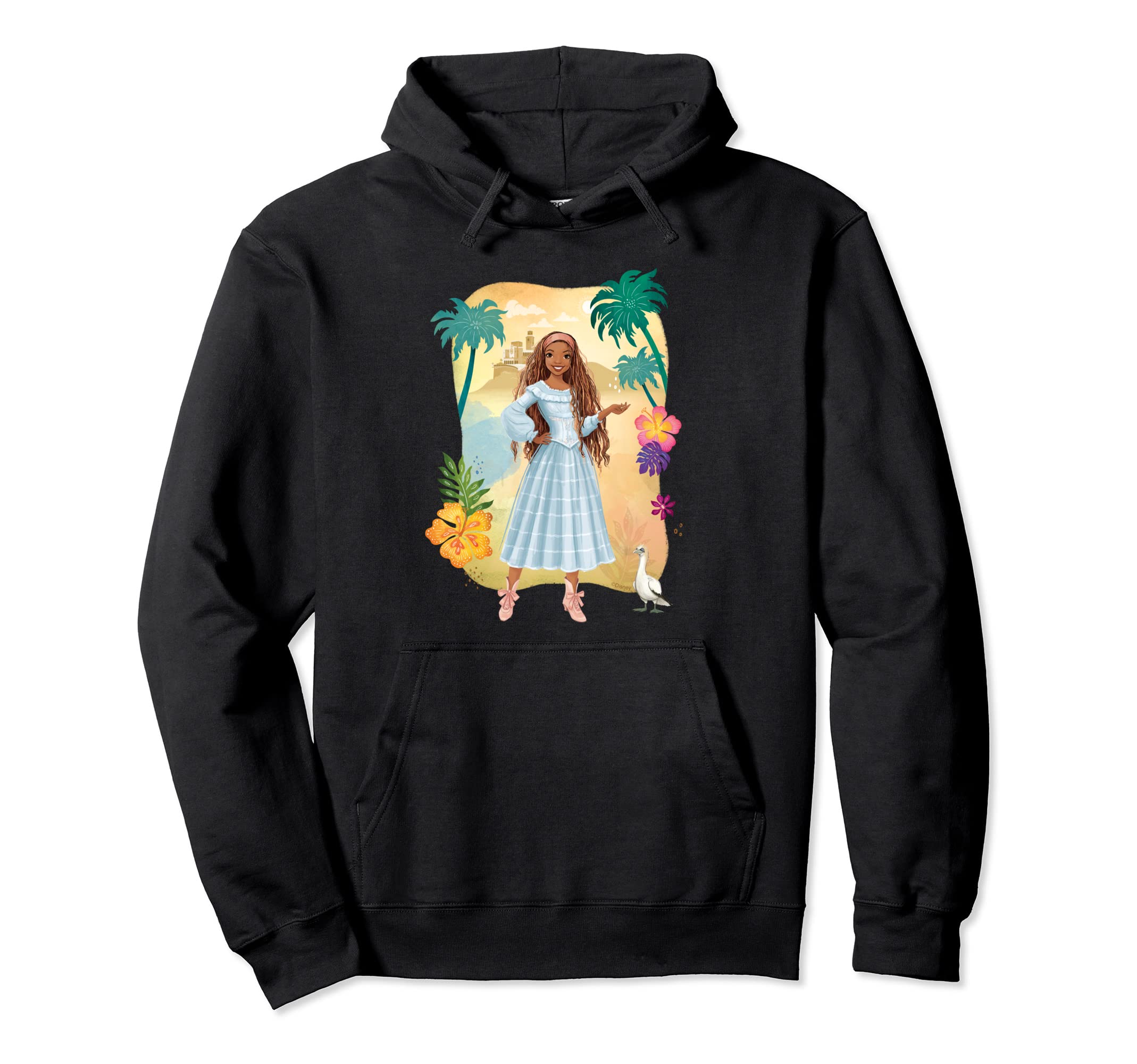 Disney The Little Mermaid Ariel & Scuttle Dry Land Pullover Hoodie