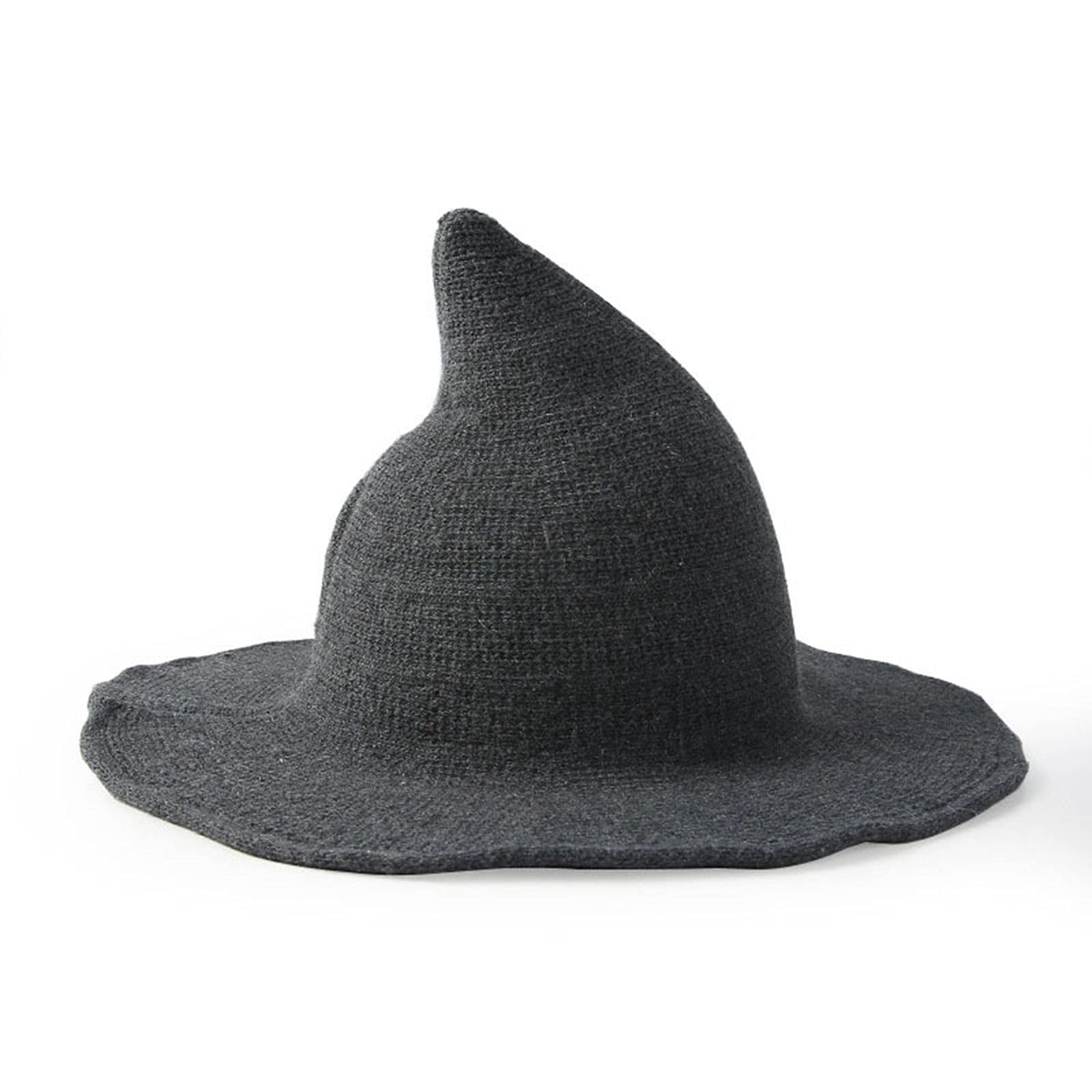 Women Embroide Baseball Cap Witch Hat Hat Hat Hat Women's Baseball Caps Mens Apparel (Dark Gray, One Size)