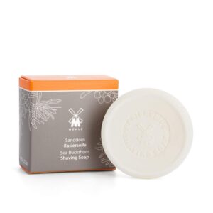 mÜhle shave care sea buckthorn shaving soap 65g