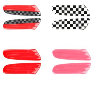 Side Scuttle Lamp Light Fender Panel Frame Trim Cover Compatible with Mini F Series MTK26 (03, F55 Hardtop F56 Hatchback F57 Covertible)