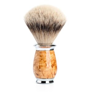 mÜhle purist karelian masur birch silvertip badger shaving brush