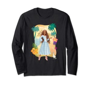 disney the little mermaid ariel & scuttle dry land long sleeve t-shirt