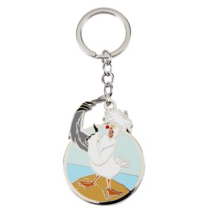 loungefly the little mermaid skuttle enamel keychain