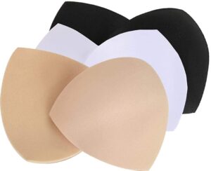 womens removable smart cups bra replacement inserts liner pads 3 pairs in set