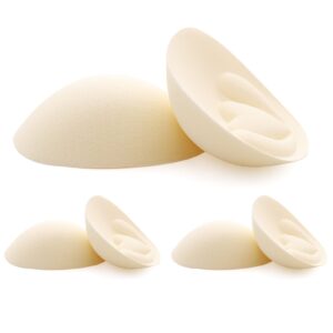 foot of the tree super thick bra pads inserts 3 pairs removable breast enhancers push up bra cups paddings,be4cm-s