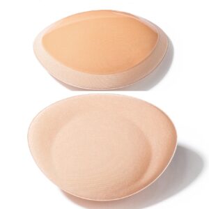 Adhesive Bra Insert Pads Reusable Breast Enhancer Bra Pads Removable Breathable Sticky Push Up Inserts Pad Bra