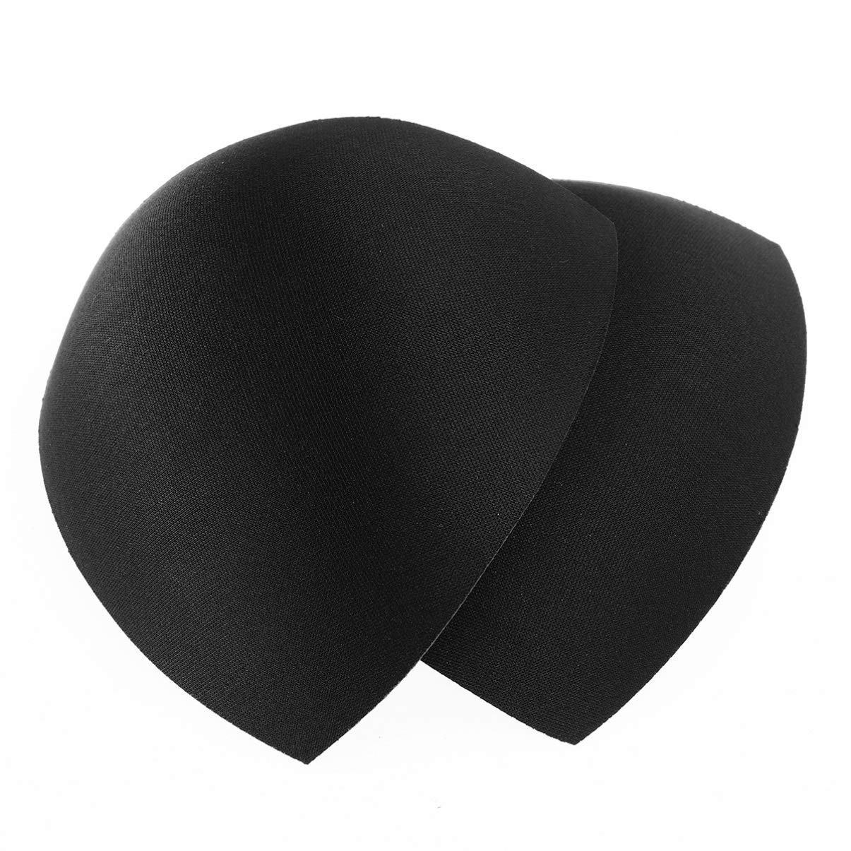 TENDYCOCO Silicone Breastplate 3 Pairs Women Bra Pads Bikini Pads Sponge Bra Padding Inserts(Black) Bra Pads Inserts