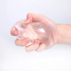 Silicone Breast Inserts - Waterproof Enhancer Clear Gel Push Up Bra Inserts for Swimsuits & Bikini