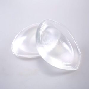 Silicone Breast Inserts - Waterproof Enhancer Clear Gel Push Up Bra Inserts for Swimsuits & Bikini