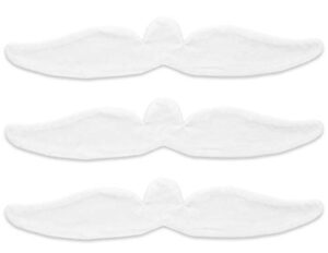 brushed cotton on both sides - bra liners for sweating rash boob sweat liner cotton pads – 3pcs white