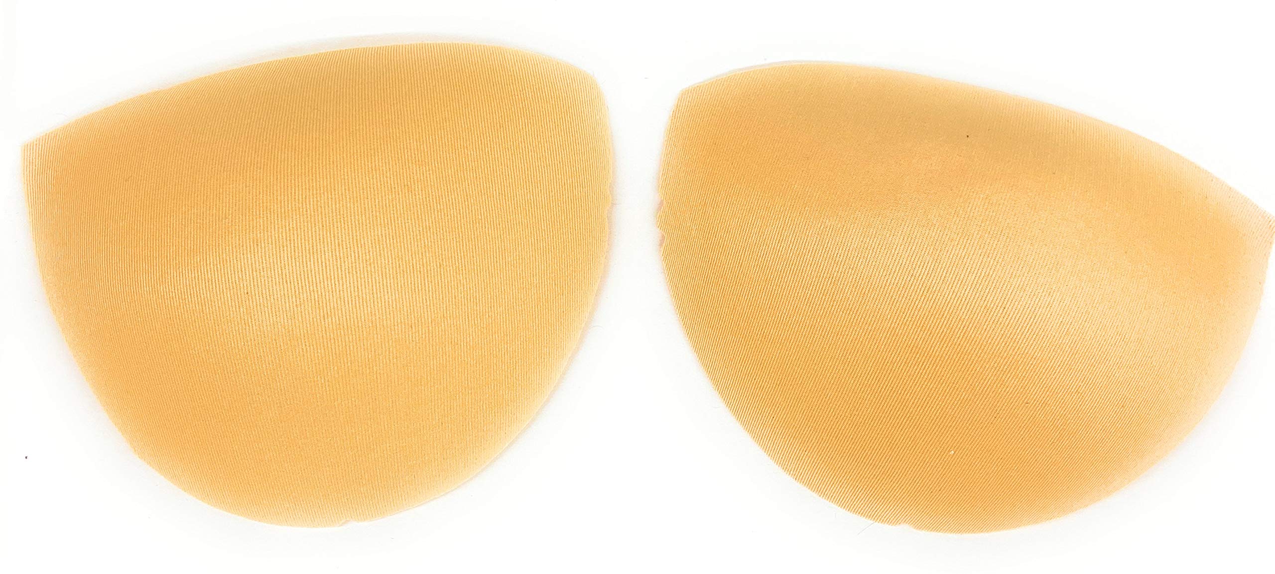 Bra Cup Pads -Inserts Foam Push Up Bra Pads Inserts - Nude Color- Size 34 B -Pack of 2 Pairs