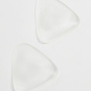 Heidi Klum Women's Triangle Insert Bra Pads, Clear, One Size