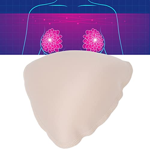 Bediffer Sponge Bra Inserts, Zero Pressure Breathable Soft Comfortable Bra Inserts for Women for Mastectomy Women (M)