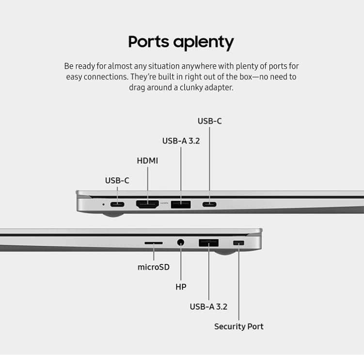 SAMSUNG 15.6" Galaxy Book3 Business Laptop Computer/Windows 11 PRO/16GB - 256GB/ 13th Gen Intel® Core™ i5 processor, 2023 Model, NP754XFG-KB3US, Silver