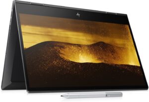 hp envy x360 2-in-1 flip laptop, 15.6" full hd touchscreen, amd ryzen 7 5700u 8-core processor, 16gb ram, 512gb pcie ssd, backlit keyboard, number pad, wi-fi 6, windows 11 home, stylus pen included