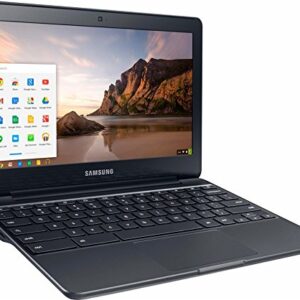 Samsung High Performance Chromebook computer, Intel Dual-Core Celeron N3060 up to 2.48GHz, 11.6 inch WLED HD Display, 4GB DDR3, 32GB eMMC, 802.11ac, HDMI, Chrome OS