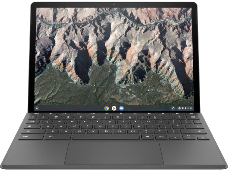 HP Chromebook x2 Convertible 2 in 1 Tablet 11-inch Touchscreen Laptop Qualcomm Snapdragon 7c 8GB LPDDR4x RAM 64GB eMMC Micro SD Reader Wifi Bluetooth ChromeOS 11-da0013dx Natural Silver (Renewed)