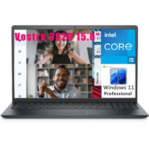 dell vostro 3520 15.6" business laptop computer, intel quad-core i5-1135g7 up to 4.2ghz (beat i7-1065g7), 32gb ddr4 ram, 1tb pcie ssd, 802.11ac wifi, bluetooth, carbon black, windows 11 pro