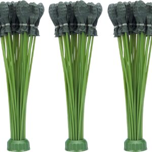 Bunch O Balloons 100 Grenade Rapid-Filling Self-Sealing Water Balloons by ZURU, (Model: 56112Q), Green