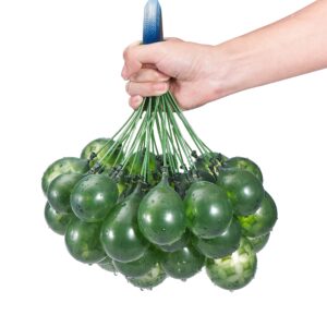 Bunch O Balloons 100 Grenade Rapid-Filling Self-Sealing Water Balloons by ZURU, (Model: 56112Q), Green