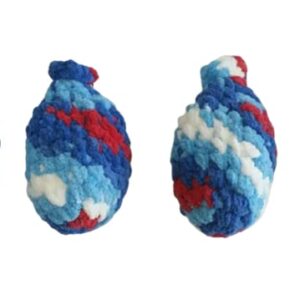 Crochet Reusable Water Balloons RWB, handmade JeannieLD Crochet - Multiple quantities to choose from