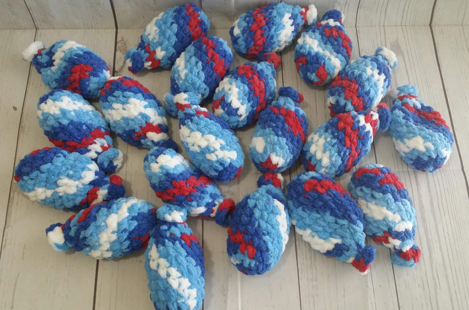 Crochet Reusable Water Balloons RWB, handmade JeannieLD Crochet - Multiple quantities to choose from