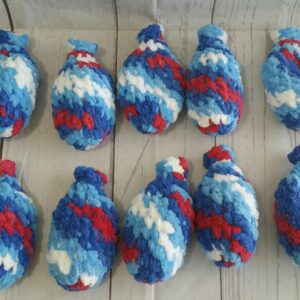 Crochet Reusable Water Balloons RWB, handmade JeannieLD Crochet - Multiple quantities to choose from