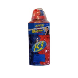 kaos red & blue biodegradable latex water balloons - 450 count and 2 deluxe balloon fillers