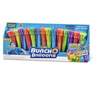 ZURU Bunch O Balloons 465 Rapid-Fill Self-Tying Recyclable Water Balloons (14 Stems)