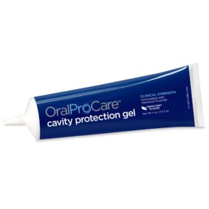 oral procare cavity protection gel | clinical strength, formulated with stannous fluoride, fresh mint flavor |4 oz.