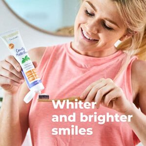 Oxyfresh Cavity Protection Fresh Mint Fluoride Toothpaste | Low Abrasion Anticavity Toothpaste for Sensitive Teeth & Gums – All-Day Fresh Breath (3-5 oz Tubes)