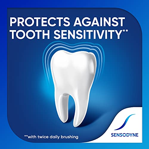 Sensodyne Repair and Protect Mint Toothpaste, Toothpaste for Sensitive Teeth and Cavity Prevention, 3.4 oz