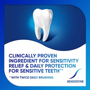 Sensodyne Repair and Protect Mint Toothpaste, Toothpaste for Sensitive Teeth and Cavity Prevention, 3.4 oz