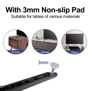 [Upgraded Version] TV Base Stand for TCL 28" 32" 40" 43" 49" 50" 55" 65 inch Roku TV Legs, TV Legs for TCL Roku TV Stand Legs with Screws Set