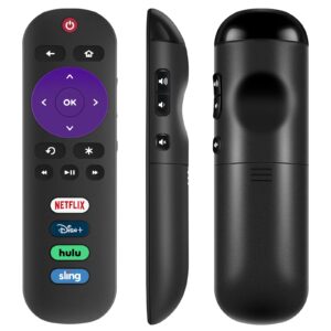 new universal replace remote control fit for tcl roku tv for hisense roku tv for sharp roku tv for onn roku tv for insignia roku tv for tcl roku tv for westinghouse roku tv for jvc roku tv