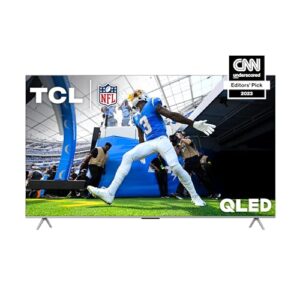 tcl 85-inch q6 qled 4k smart tv with google tv, streaming uhd, dolby vision, dolby atmos, hdr pro+, game accelerator enhanced gaming, voice remote, compatible with alexa (85q650g, 2023 model)