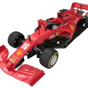 RASTAR RC Car Kits to Build 1/16 Scale Compatible with Ferrari SF 1000 RC Car Assembly Building Kit with Remote, 65pcs DIY, STEM Kits for Kids Ages 8+