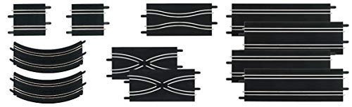 Carrera Go!!! Extension Set #2 - 11Piece Track Expansion Accessory Pack - for Use with 1: 43 Scale Go!!! & Digital143 Slot Car Racetrack Systems