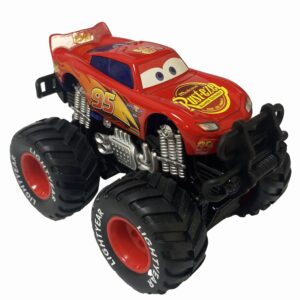 12 Styles Movie Cars 3 Black Storm Jackson McQueen Curz Mater Giant Wheels Cars 1：55 Diecast Vehicles Toys Set Children Car Toy (Lightning McQueen)