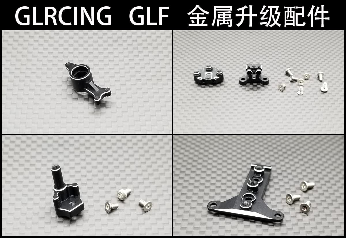 GL-Racing Produced GLF-1 F1 1:28 Remote Control car Upgrade Parts OP Parts Modified Parts Metal Series - (Color: GLF-OP-012)