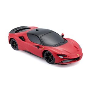 Maisto Tech R/C 1:24 Scale 2.4 GHz Ferrari SF90 Stradale, Red