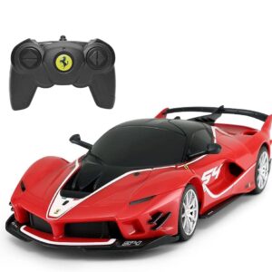 100 CLASSIC Officially Licensed RC Car Ferrari LaFerrari FXX K EVO Remote Control RC Car Series 1:24 Scale Full Function Electric Sport Racing Hobby Toy Car 79300RD