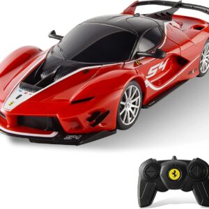 100 CLASSIC Officially Licensed RC Car Ferrari LaFerrari FXX K EVO Remote Control RC Car Series 1:24 Scale Full Function Electric Sport Racing Hobby Toy Car 79300RD