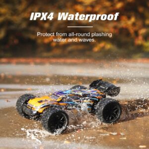 HAIBOXING RC Cars, 1:18 Remote Control Car For Adults, 4wd High-Speed Hobby RC Truck 36km/h Fast RC Drift Car Waterproof Off-Road Electric RC Buggy With 2 Batteries, RC Vehicle toy Gift For Boys, Kids