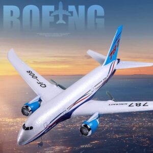 LBKR Tech RC Plane Remote Control Airplane Ready to Fly 3 Channels RC Airplane B787 Remote Control Plane for Kids Boys Adults Beginners Children