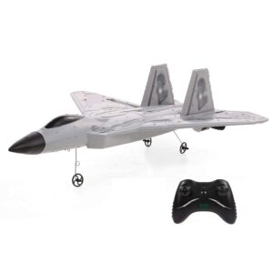 goolsky fx822 f-22 raptor model fighter, 2ch rc plane, 2.4ghz remote control airplane, epp fixed-wing aircraft rtf toy for kids and adults